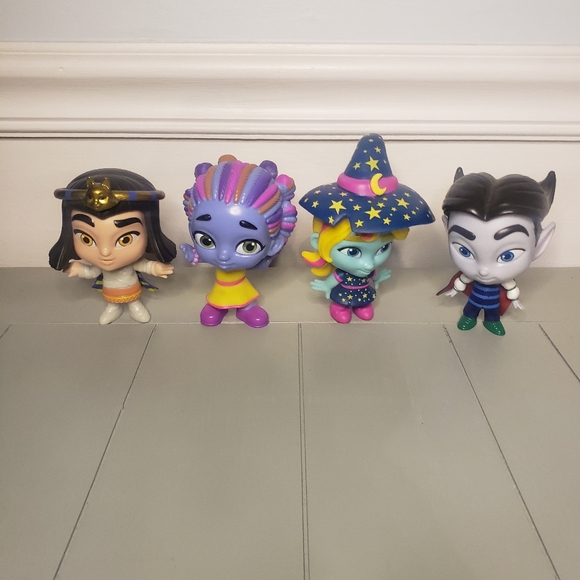 Netflix | Toys | Hasbro Playskool Netflix Super Monsters Lot Of 4 ...